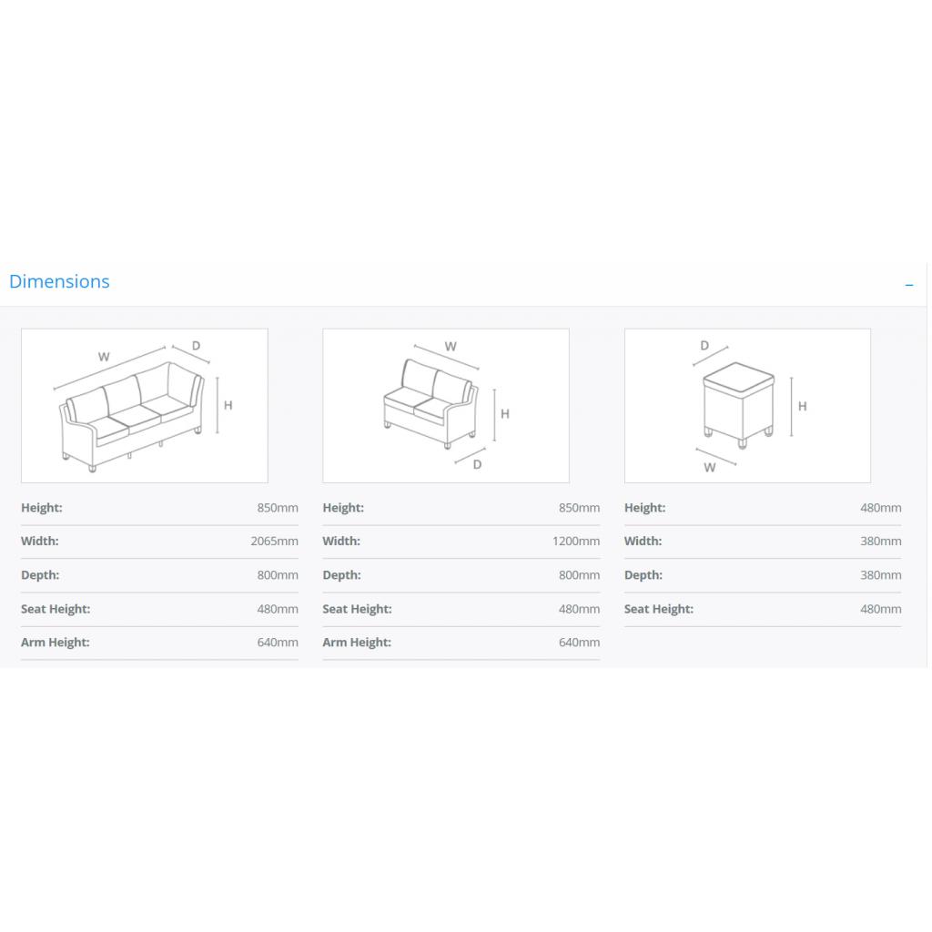 Palma Mini Corner Set