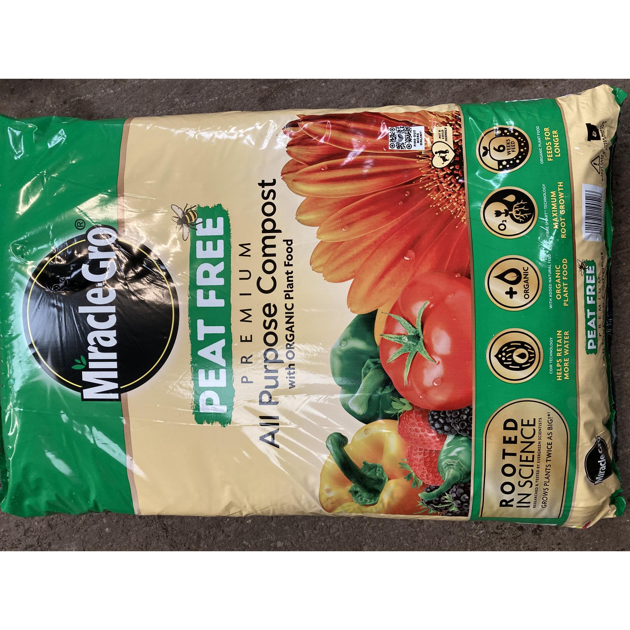 Miracle -Grow All Purpose Peat Free 40litre