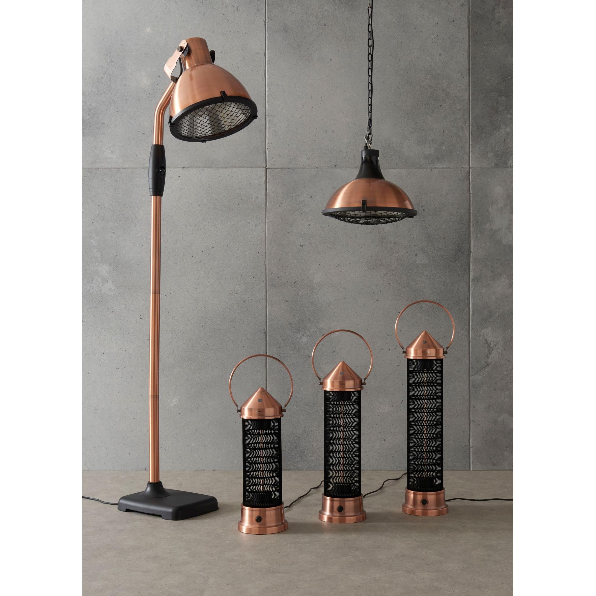Copper Electric Heater Free Standing