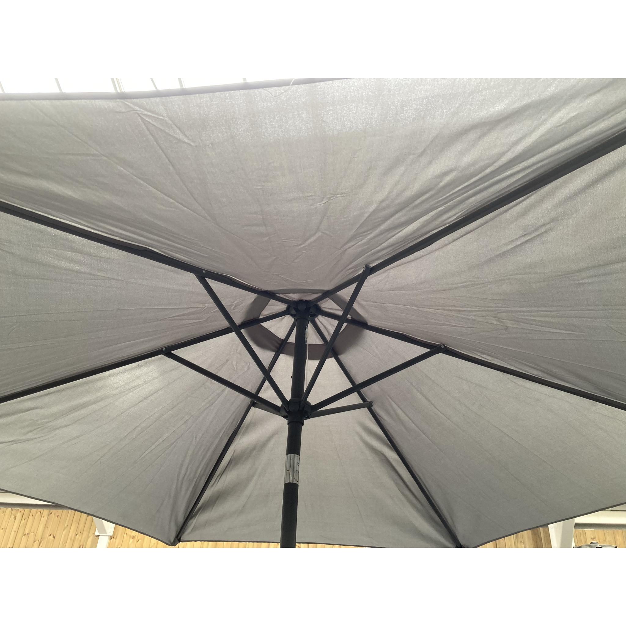 Venice 3m Grey Parasol