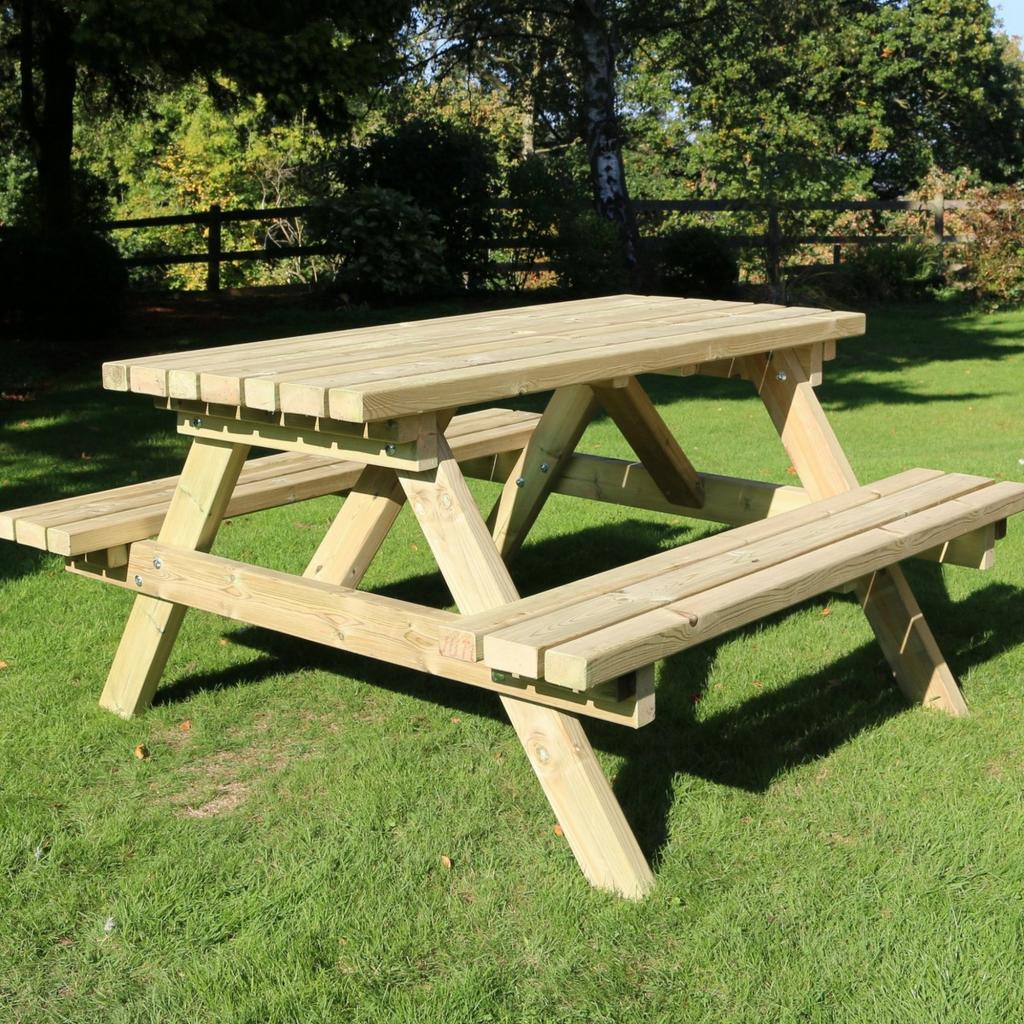 Deluxe 180cm Picnic Table